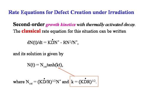 Decay Rate Constant