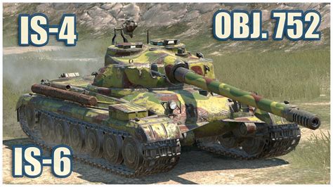 Object 752 Is 4 And Is 6 • Wot Blitz Gameplay Youtube