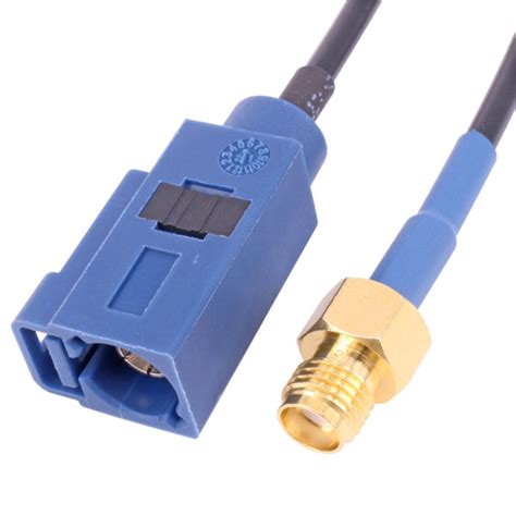 Fakra Female Jack Code C To Sma Female Jack Using Rg174 Coaxial Cable Kemy Electronic