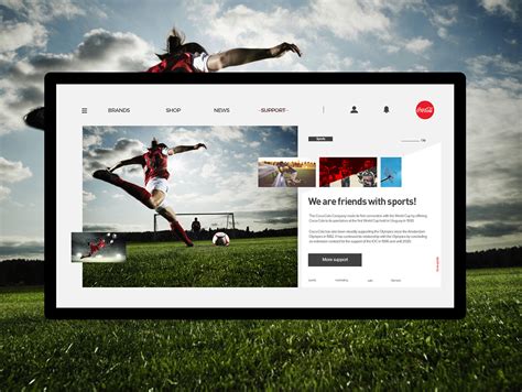 Coca Cola UI UX Design On Behance Coca Cola UI UX Design On Behance
