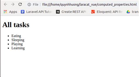 Thực hành với VueJS Computed Properties
