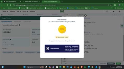 How I Clone Linked List Using Geek Streak Abhishek Niraj Posted On
