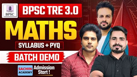 Bpsc Tre 30 Maths Demo By Sachin Academy Live 3pm Youtube