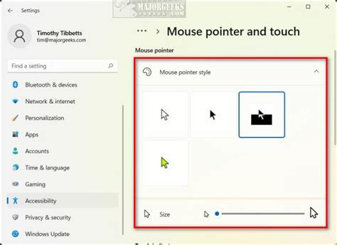 How To Change Your Mouse Pointer Size Style And Color In Windows