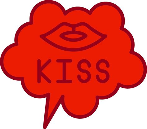Kiss Vector Icon 37491453 Vector Art At Vecteezy