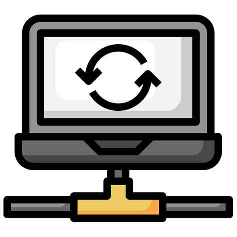 Sync Surang Lineal Color Icon