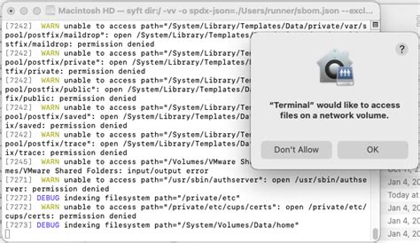 Macos File System Scan Affects Privilege Escalation Areas Excluded · Issue 1367 · Anchore