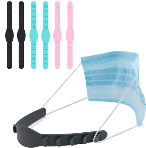 6 Pcs Face Mask Extender Strap Mask Ear Strap Hook Mask Strap