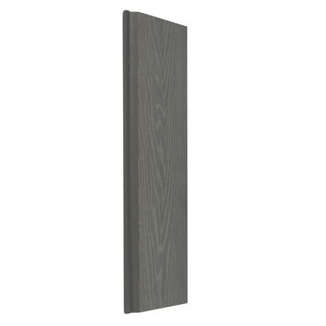 Light Grey Classic Woodgrain Composite Cladding 3 6m Assured Composite