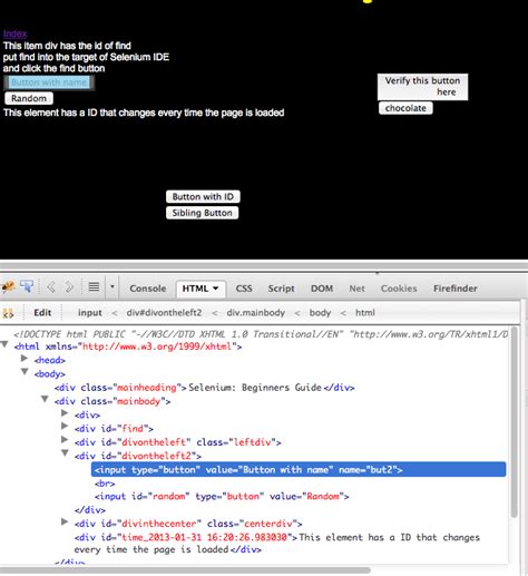 Testhead Practicum Selenium 2 Testing Tools Beginners Guide Locators