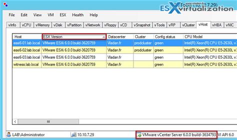 VCenter Server Versions Numbers How To Find