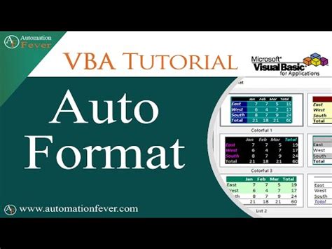 Excel VBA Auto Format In Hindi