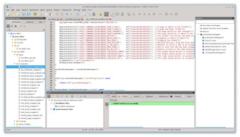 CodeLite скачать на Linux бесплатно