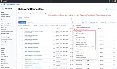 Security Solutions Saved Query Rule Is Grouped Under Incorrect Group Of Security Solution