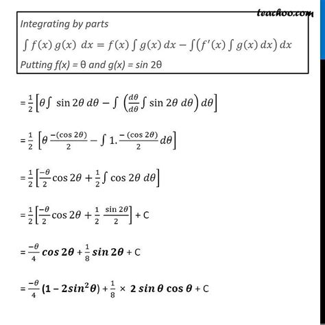 Integrate X Sin 1 X X Sin Inverse X Chapter 7 Class 12