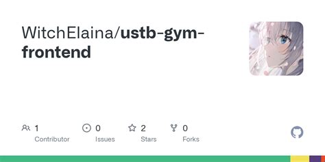 Github Witchelaina Ustb Gym Frontend