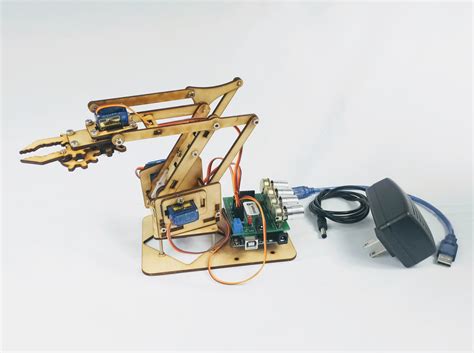 Barnabas Arduino Compatible Robot Arm Kit With Joystick Control Ages