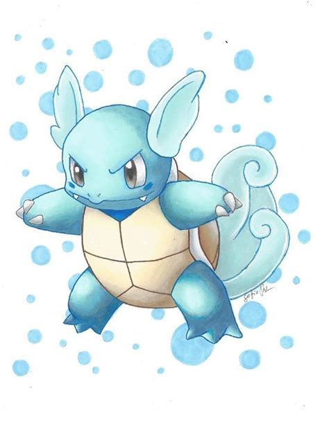 Wartortle Pokemondrawings By Sofie In Pokemon Cute Pokemon Evolution Art