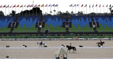 올림픽 마장마술 경기장서 총탄 발견 빈민가 총격전 중 날아든 듯