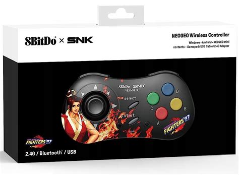 Bezprzewodowy Kontroler Do Gier 8bitdo Neogeo Pad Bluetooth Mai