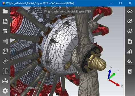 Improved Mesh Edges Presentation Open Cascade