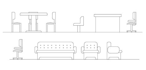 Kitchen Interior Elevation Plan And Sectional 2d View Cad Structural