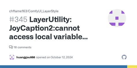 Layerutility Joycaption2cannot Access Local Variable Tokenizer