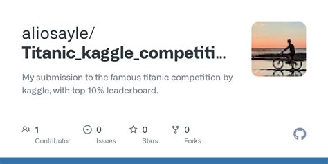 GitHub Aliosayle Titanic Kaggle Competition My Submission To The Famous Titanic Competition