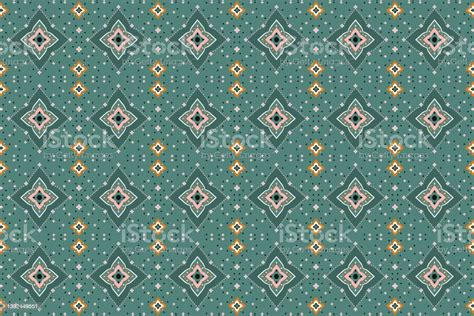 기하학적 민족 패턴 동양 원활한 패턴 직물 커튼 배경 카펫 벽지 의류 포장 Batik 직물 벡터 일러스트 레이 션을위한 디자인 패턴 스티 0명에 대한 스톡 벡터 아트 및