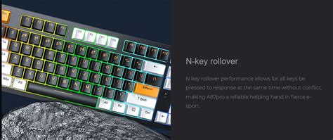 DAREU A87X PRO MECHANICAL GAMING KEYBOARD BLACK-GOLD PRICE IN BD ...