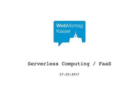 serverless computing and function as a service faas pdf