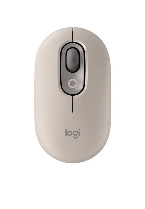Logitech Pop Mouse Wireless With Customizable Emoji Mist Sand Datablitz