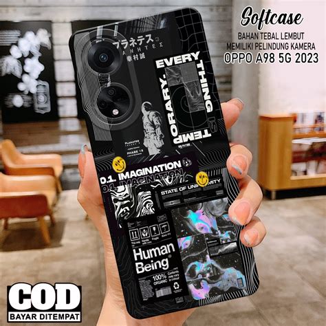 Jual Trans Case Casing Hp Oppo A98 5G 2023 Terbaru Softcase Silikon Hp Oppo A98 5G 2023