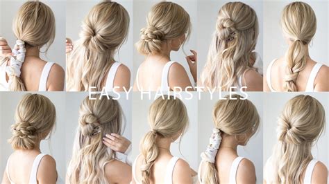 Easy Back To School Hairstyles 🍎 Everyday Hairstyles Youtube