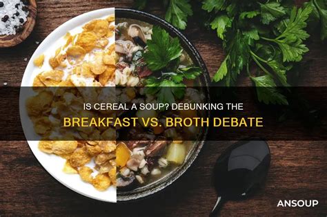 Is Cereal A Soup Debunking The Breakfast Vs Broth Debate Ansoup