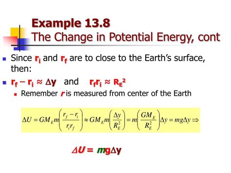 Ppt 136 Gravitational Potential Energy Powerpoint Presentation Free Download Id358204