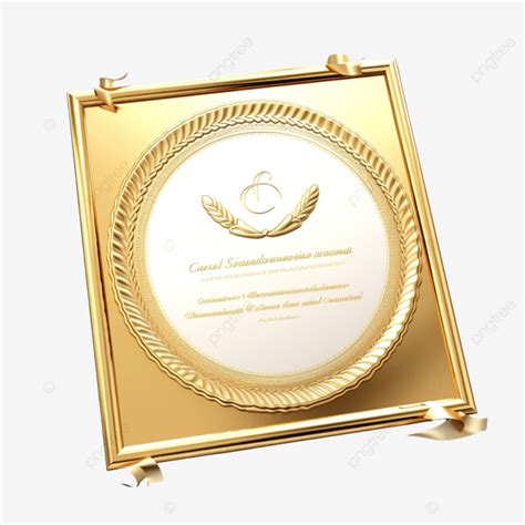 프리미엄 품질 인증서 3d 렌더링 3d 승인 보장하다 Png 일러스트 및 이미지 에 대한 무료 다운로드 Pngtree