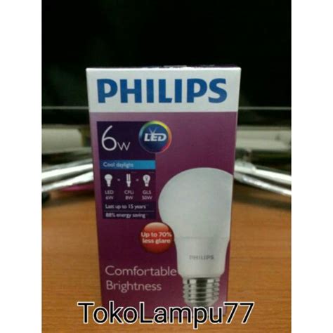 Jual Lampu Led Philips W Putih Shopee Indonesia