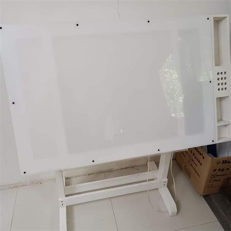Acrylic Drafting Table With Led And Organizer Hobbies And Toys Stationary And Craft Craft