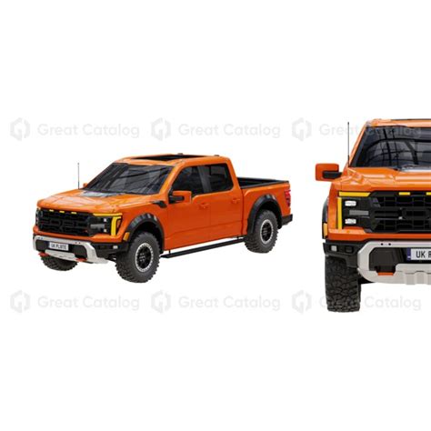 Car Ford F Raptor D Model Greatcatalog