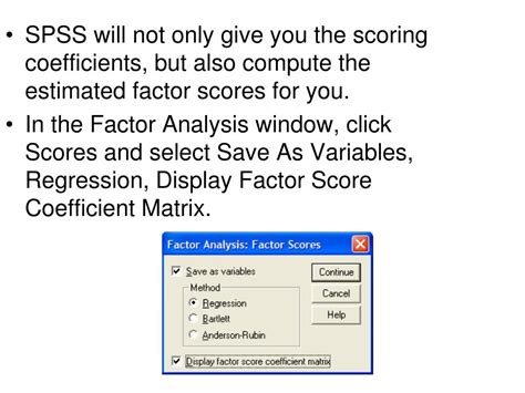Ppt Factor Analysis With Spss Powerpoint Presentation Free Download