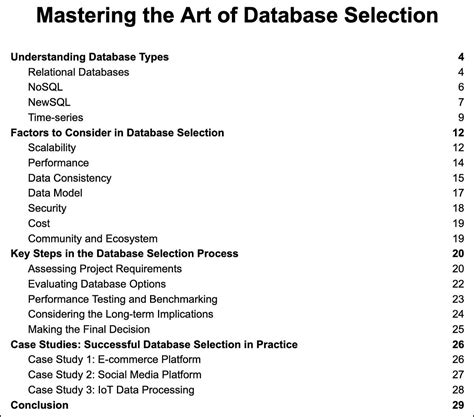 Understanding Database Types The Success Of A Software Application By Mehtab Medium
