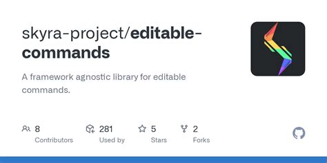 Github Skyra Projecteditable Commands A Framework Agnostic Library For Editable Commands