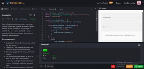 Frontend Machine Coding Practice – Accordion Component | M Prasad