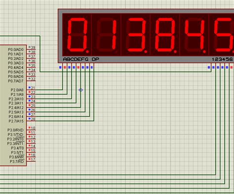 How To Make A Digital Clock Using 8051 With 7 Segment Display 4 Steps Instructables
