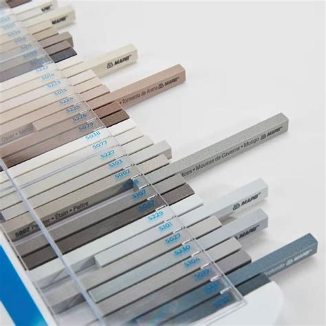 Mapei Grout And Caulk Color Collections 40 Color Sample Kit Grout Lb