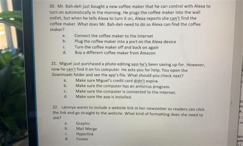 Solved 1 What Are The Two Important Components Of Cpu That