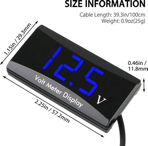 Digital Voltmeter Display