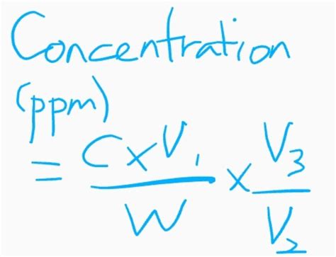 Calculation Of The Final Concentration Is My Calculation Correct Thanks For Your Help R