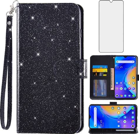 Amazon Com Asuwish Phone Case For Tcl Xe Z With Tempered Glass Screen Protector And